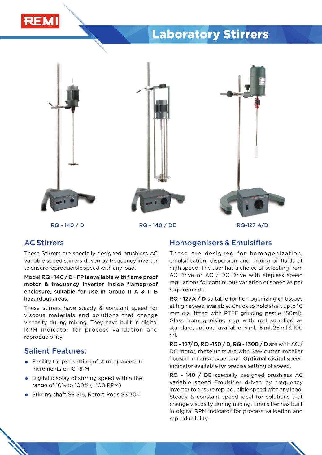 REMI - Laboratory eCatalog